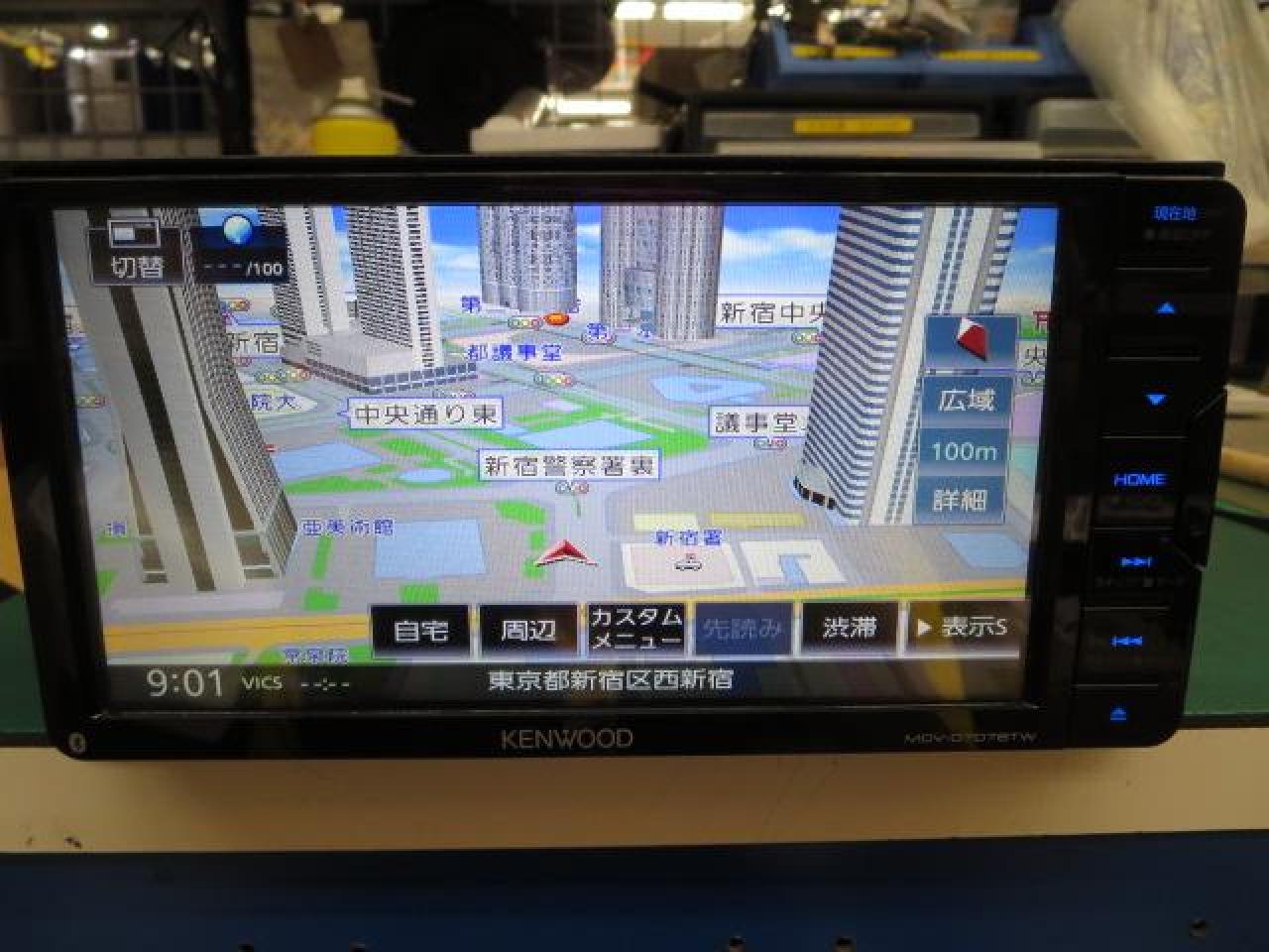 KENWOOD MDV-D707BTW フルセグ/DVD/CD/SD/USB/Bluetoothメモリーナビ | 中古品 | アップガレージ 宮崎北店 | カー用品 カーナビ(地デジ） AV ...