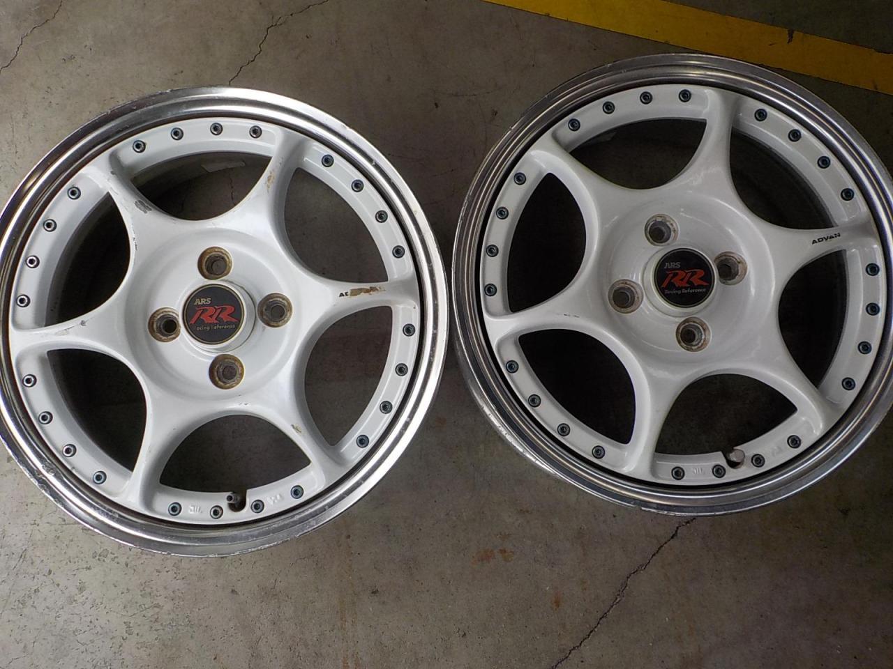 【2本セット】ADVAN ARS RR スポークホイール | カー用品 アルミホイール 15インチホイールを通販で購入する | 中古カー ...