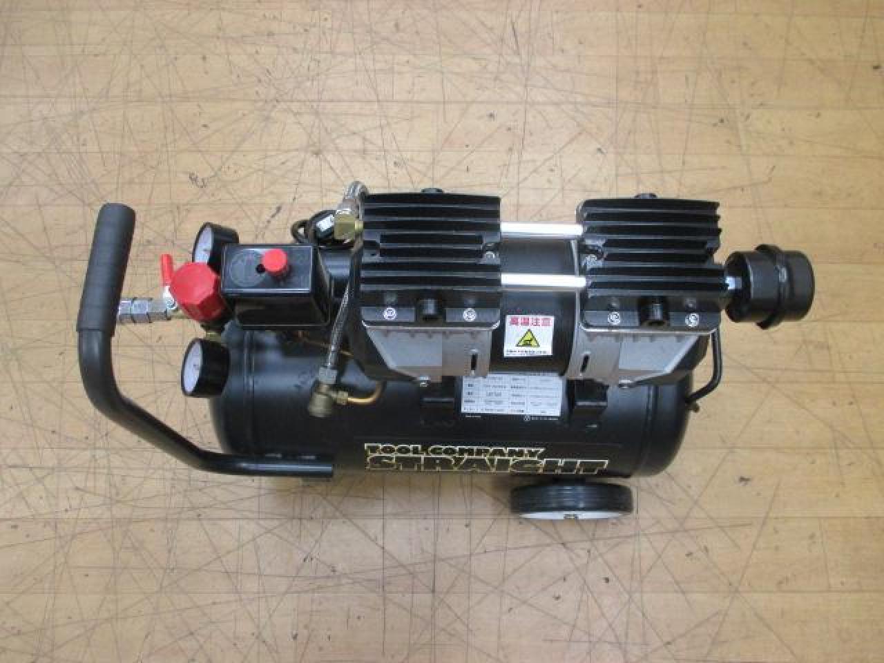 STRAIGHT 24L 静音オイルレス エアーコンプレッサー | カー用品 メンテナンス 工具を通販で購入する | 中古カー＆バイク用品の ...