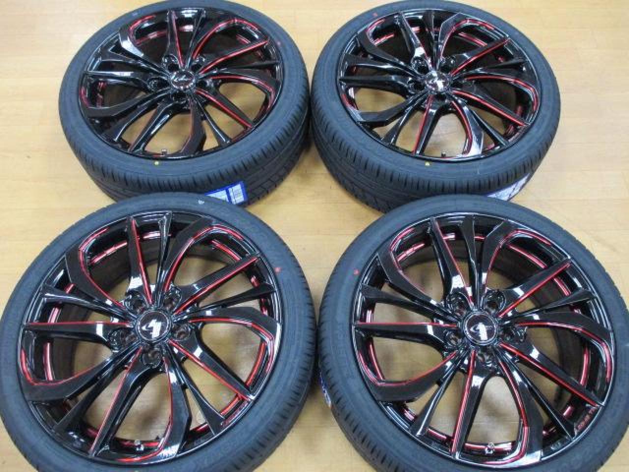 weds(ウェッズ) LEONIS(レオニス) TE BK/SC (RED) + ZEETEX HP2000 vfm(2022年製造) ★新品 ...