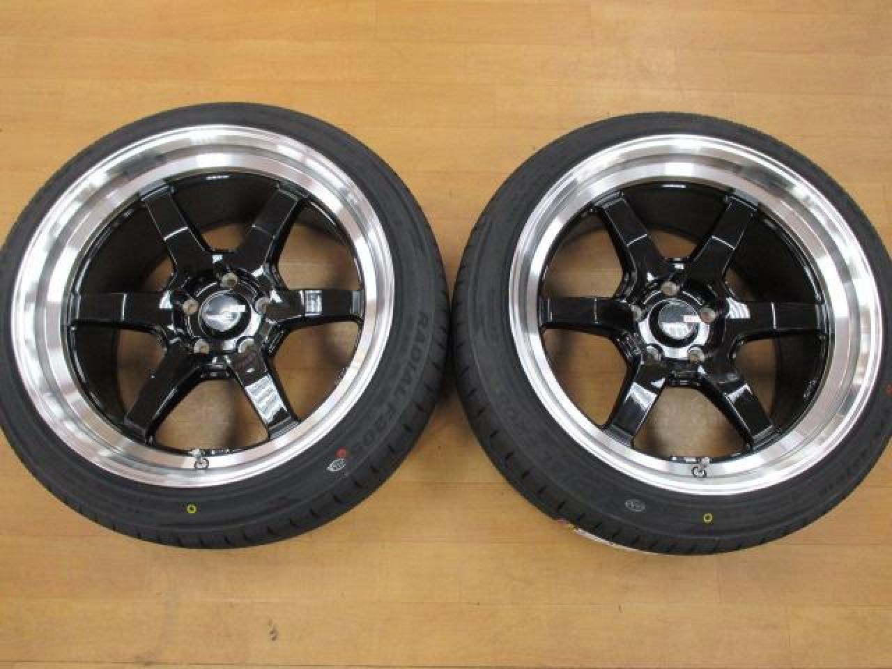 ★値下げしました!!★ 【2本セット】 NEXUS(ネクサス) Sports ZETA(ゼータ) ブラックスポーク リム切削 ...