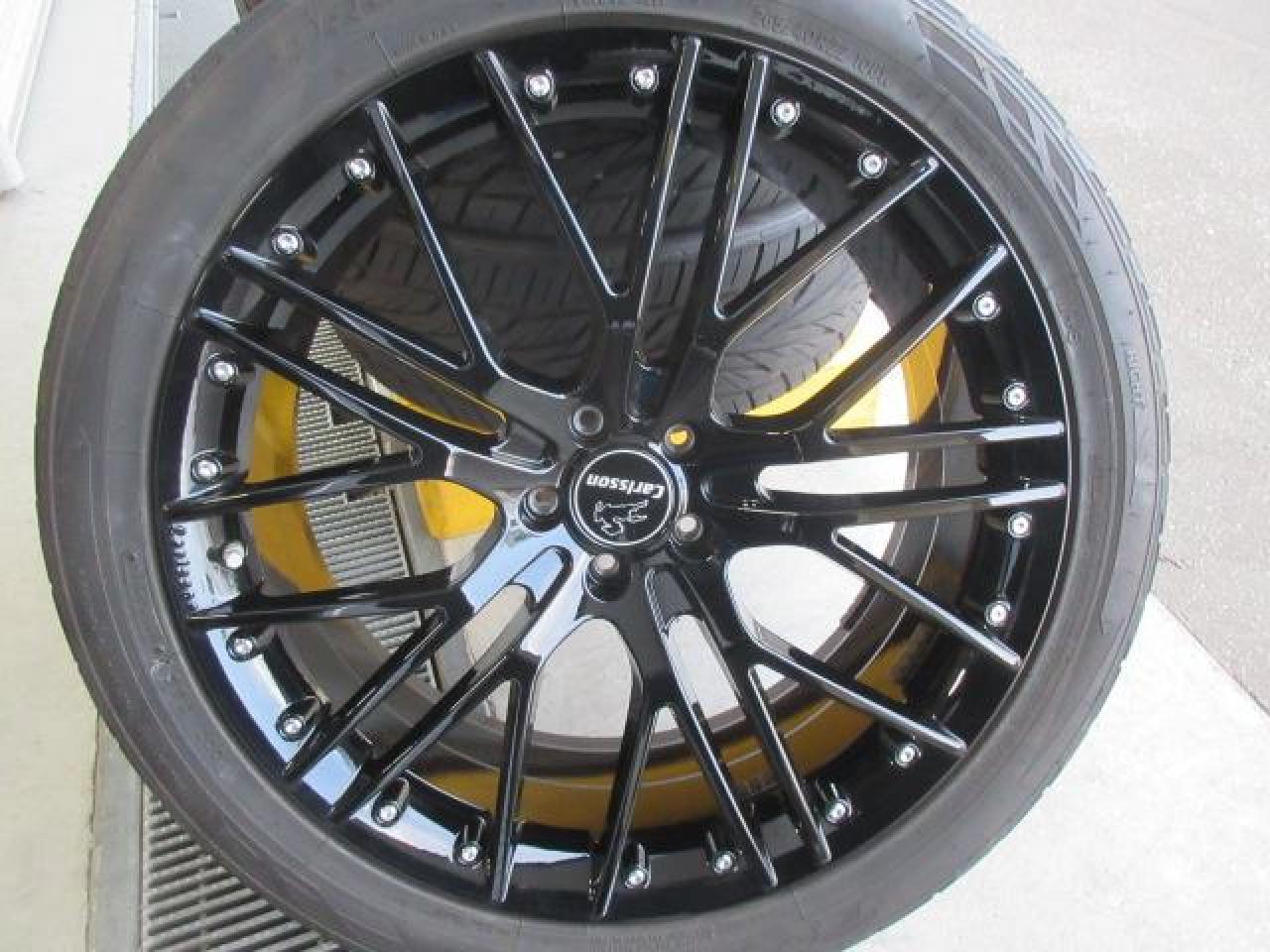 Carlsson 1/10X Black Edition+TOYO PROXES STⅢ | カー用品 タイヤホイールセット 22インチタイヤ ...