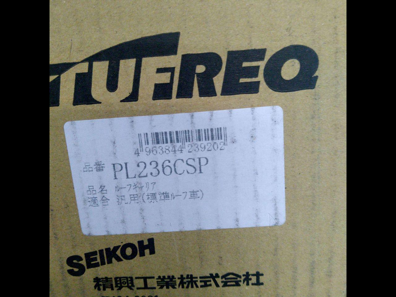 TUFREQ 標準ルーフ車専用ルーフキャリア PL236CSP 180SX S13 | カー用品 キャリアを通販で購入する | 中古カー＆バイク用品の販売ならアップガレージ