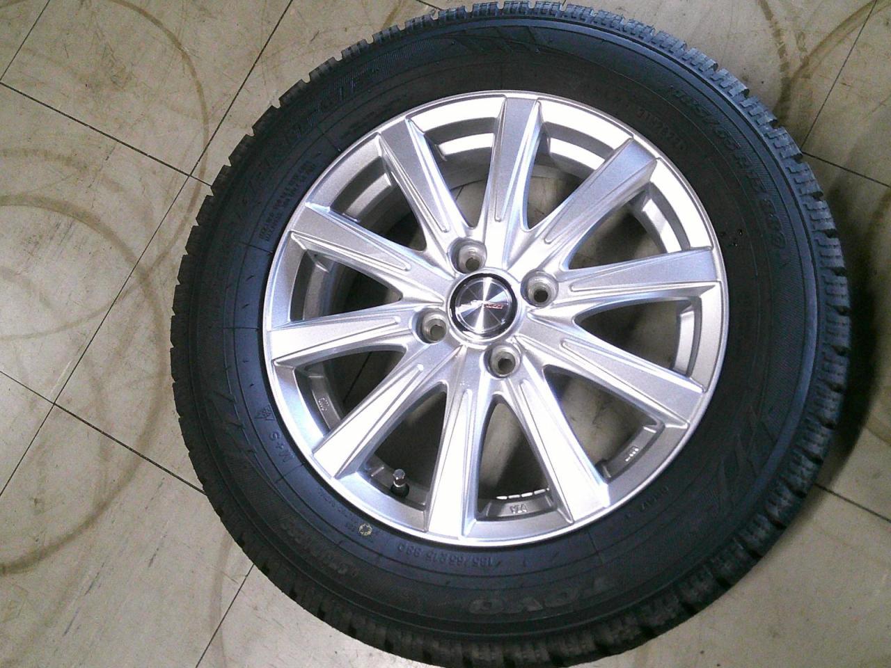 weds JOKER SPIRITS + TOYO OBSERVE GARIT GIZ (W07136) | カー用品 スタッドレスタイヤホイールセット 15インチスタッドレスタイヤホイール ...