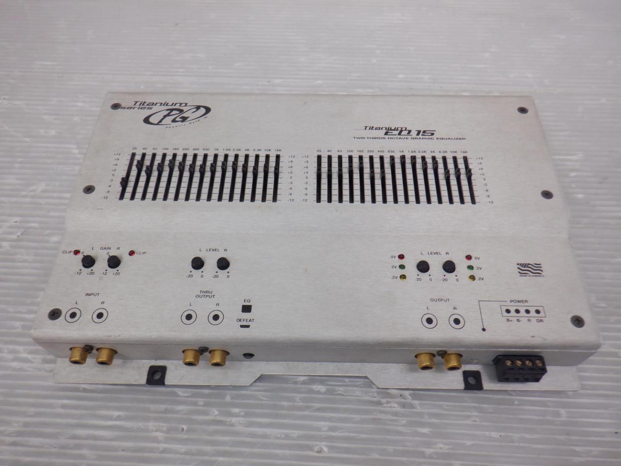 PHOENIX GOLD Titanium series EQ15 イコライザー | 中古品 | アップガレージ 福岡博多店 | カー用品 ...
