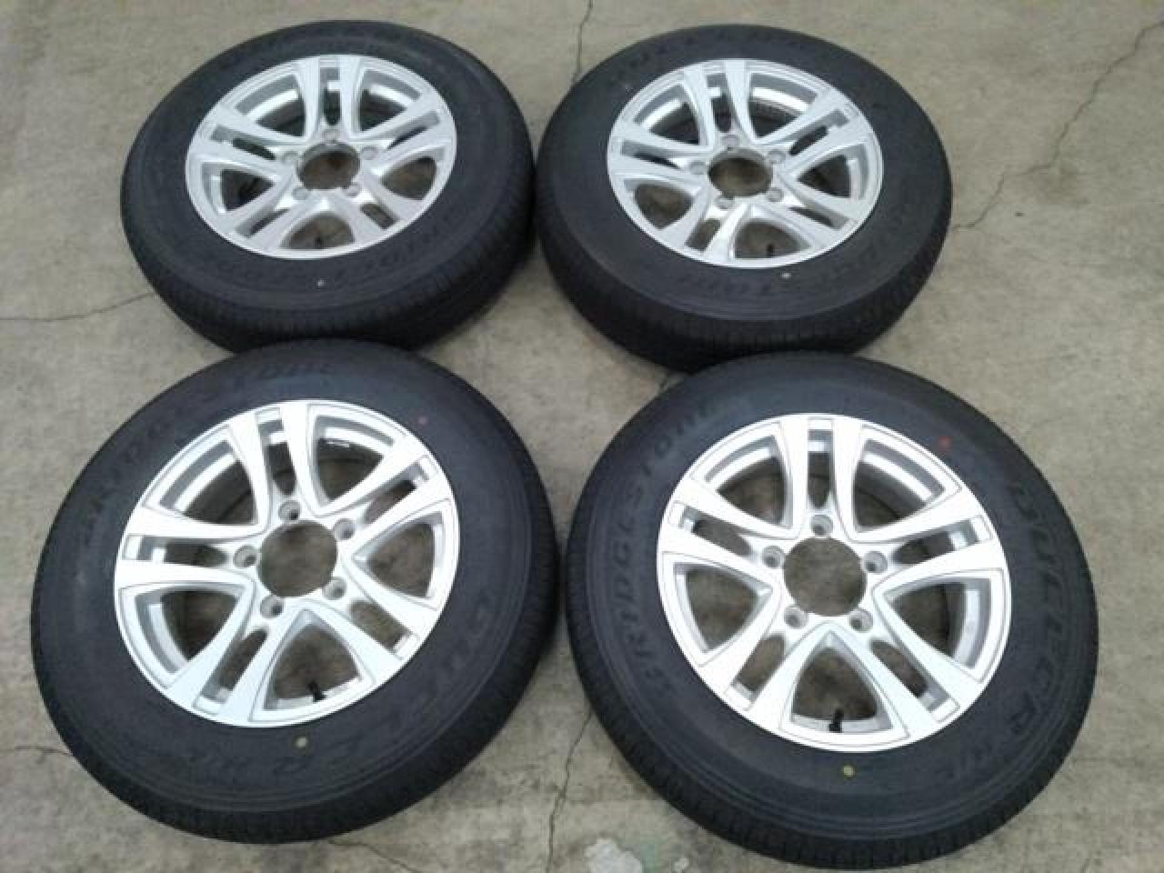 TECHNOPIA MUD CLIFF + BRIDGESTONE DUELER H/L | カー用品 タイヤホイールセット 16インチタイヤ ...