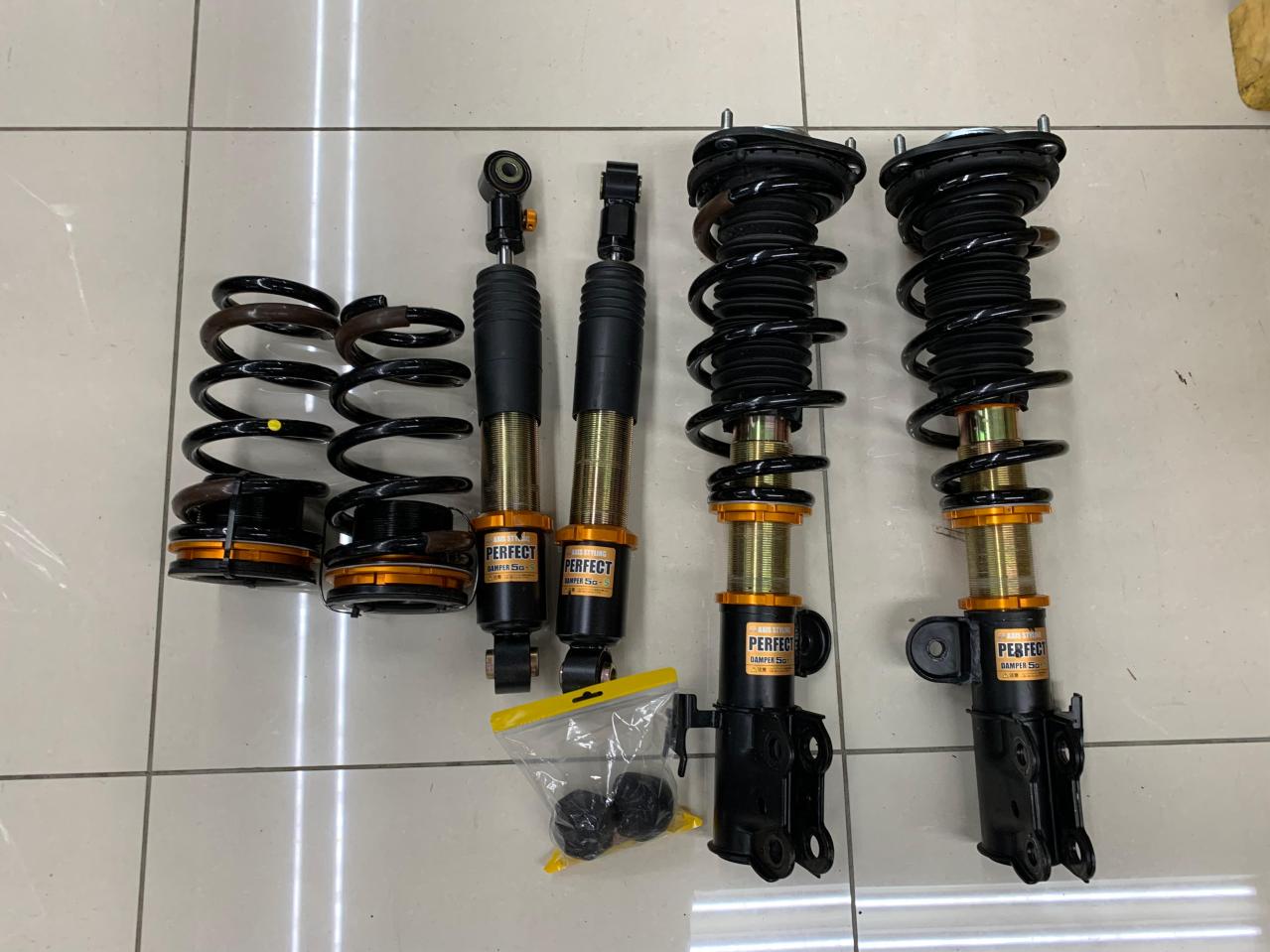 AXIS STYLING パーフェクトダンパー New 5G-s(スペシャル) アルファード/ヴェルファイア 30系 リアショック減衰調整不良有り | カー用品 足まわり 車高調を通販で購入 ...