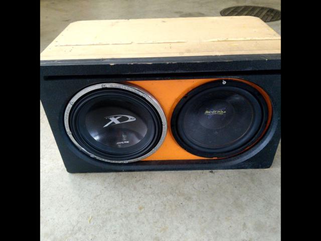 ※値下げしました※ ALPINE TYPE-X 10 + PHOENIX GOLD XSシリーズ 124 箱型ウーファー | 中古品 ...