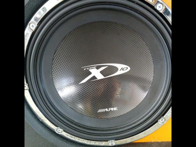 ※値下げしました※ ALPINE TYPE-X 10 + PHOENIX GOLD XSシリーズ 124 箱型ウーファー | 中古品 ...