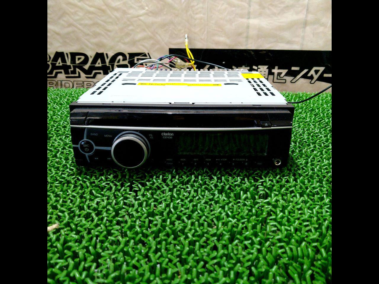 Clarion CZ102 CD/フロントAUX/RCA音声出力付♪ | カー用品 ヘッドユニット CDチューナーを通販で購入する | 中古 ...