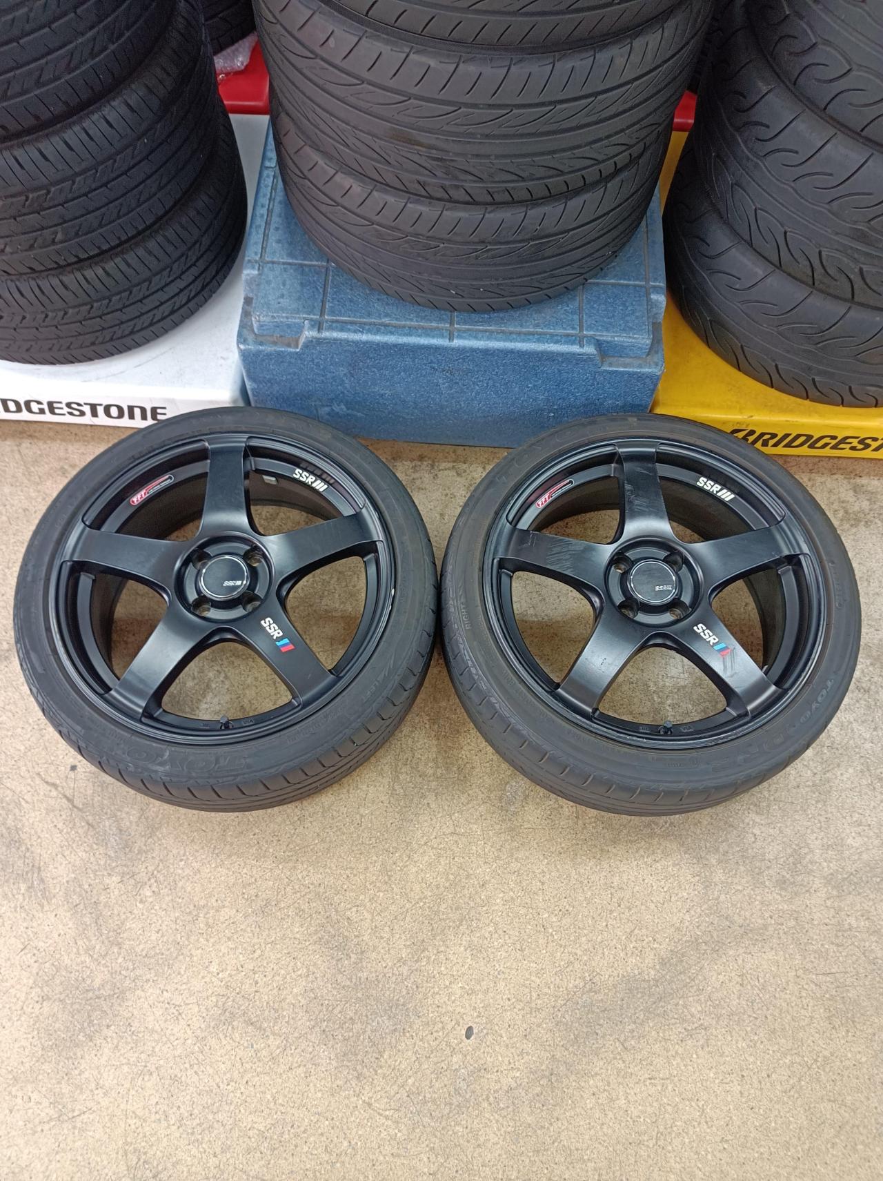 TANABE SSR SERIES GTV01 + TOYO DRB 80W 【2本】 | カー用品 タイヤホイールセット 17インチタイヤホイールセットを通販で購入する | 中古カー＆バイク ...