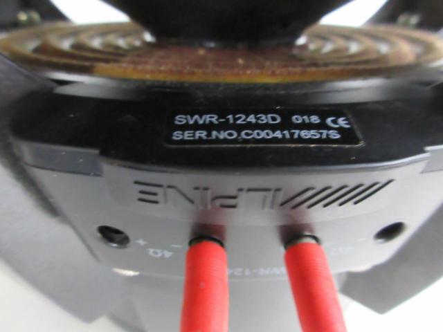 値下げしました!【ALPINE】ALPINE SWR-1243D | 中古品 | アップガレージ 姫路店 | カー用品 スピーカー サブ ...