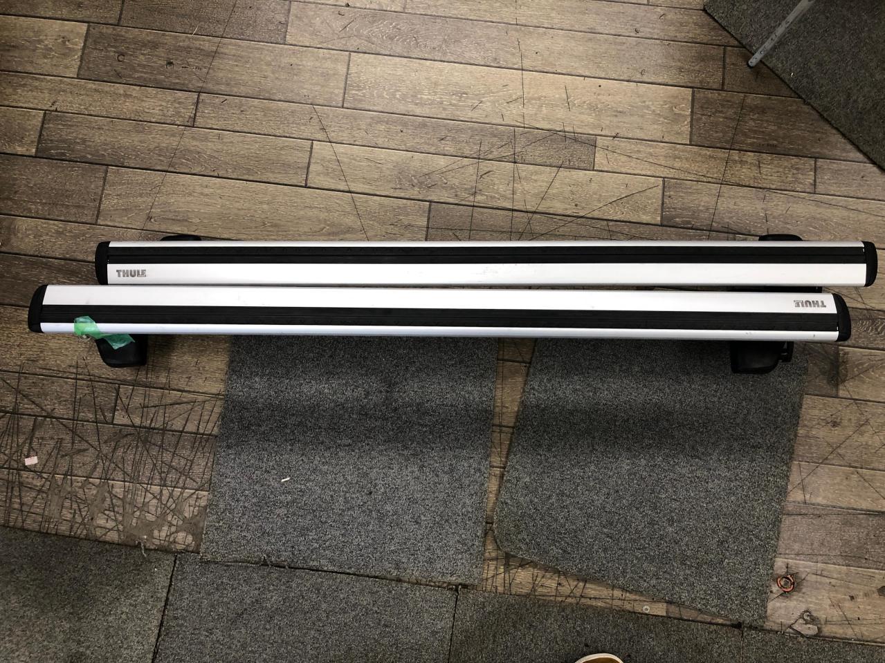 【THULE】[711300+710500+145048] C-HRにて使用 ウイングバーEvo/ルーフオンエアロバー 2分割 | 中古品 ...