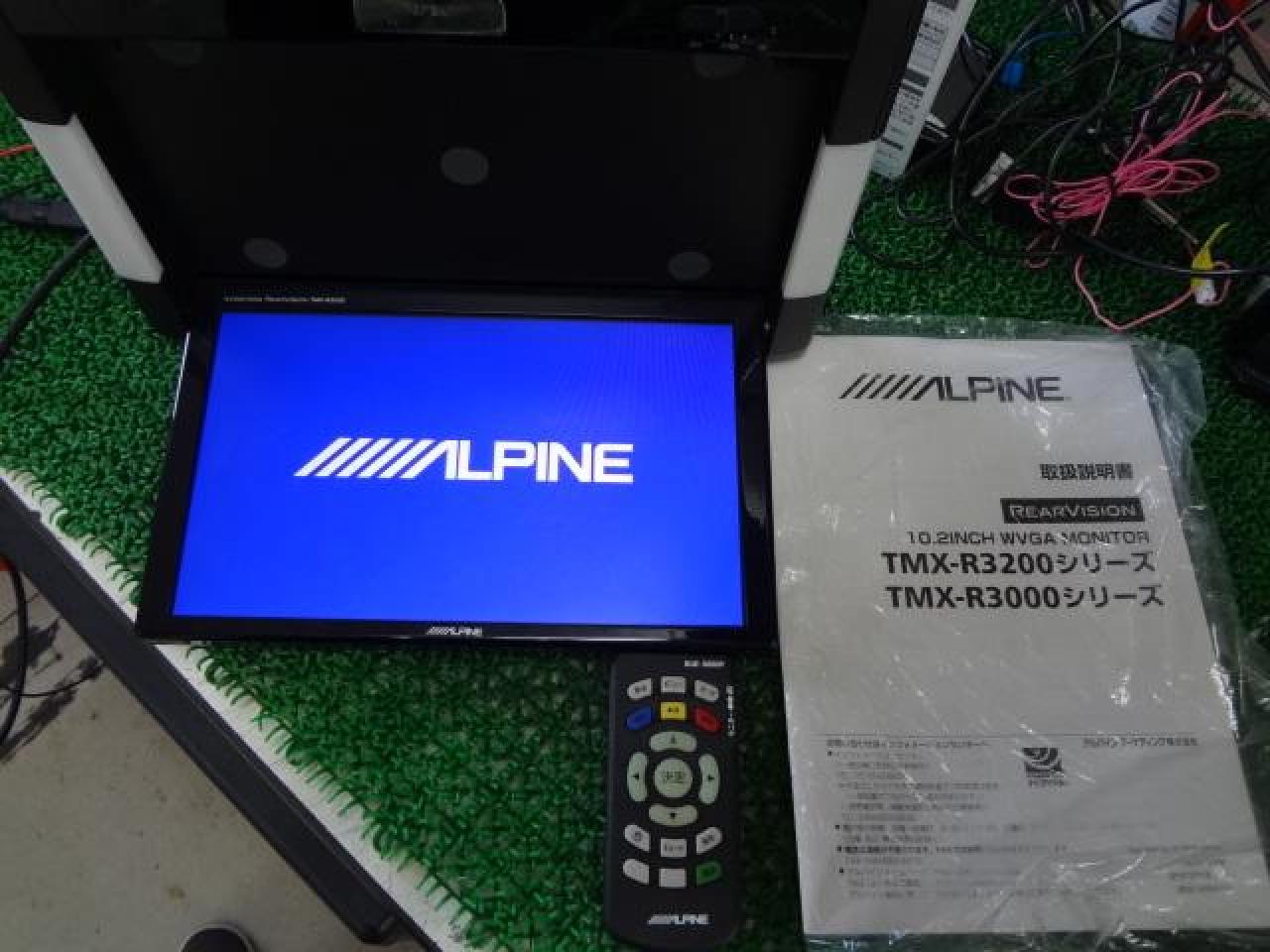 ALPINE(アルパイン) TMX-R3200 10.2インチモニター搭載フリップダウンモニター | カー用品 モニター・地デジ その他 ...
