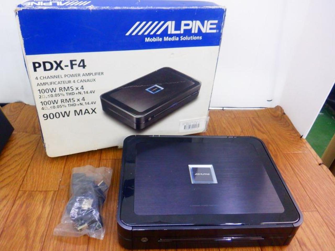 値下げしました ALPINE PDX-F4 | 中古品 | アップガレージ 大阪門真店 | カー用品 アンプを通販で購入する | 中古カー ...