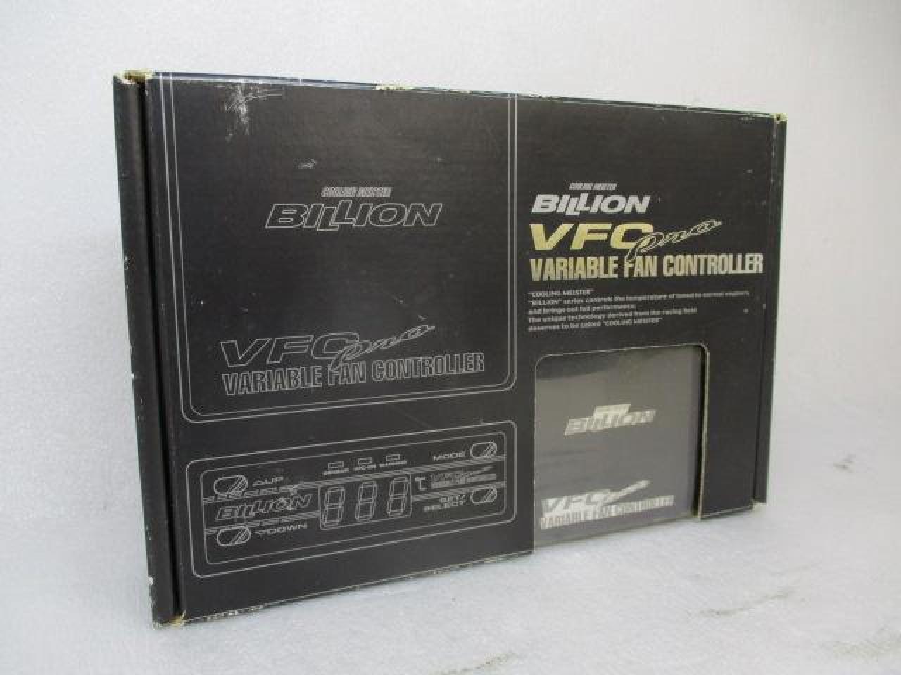 BILLION VFC-Pro ヴァリアブル電動ファンコントローラー | カー用品 電装系 チューニング電装を通販で購入する | 中古カー＆バイク用品の販売ならアップガレージ