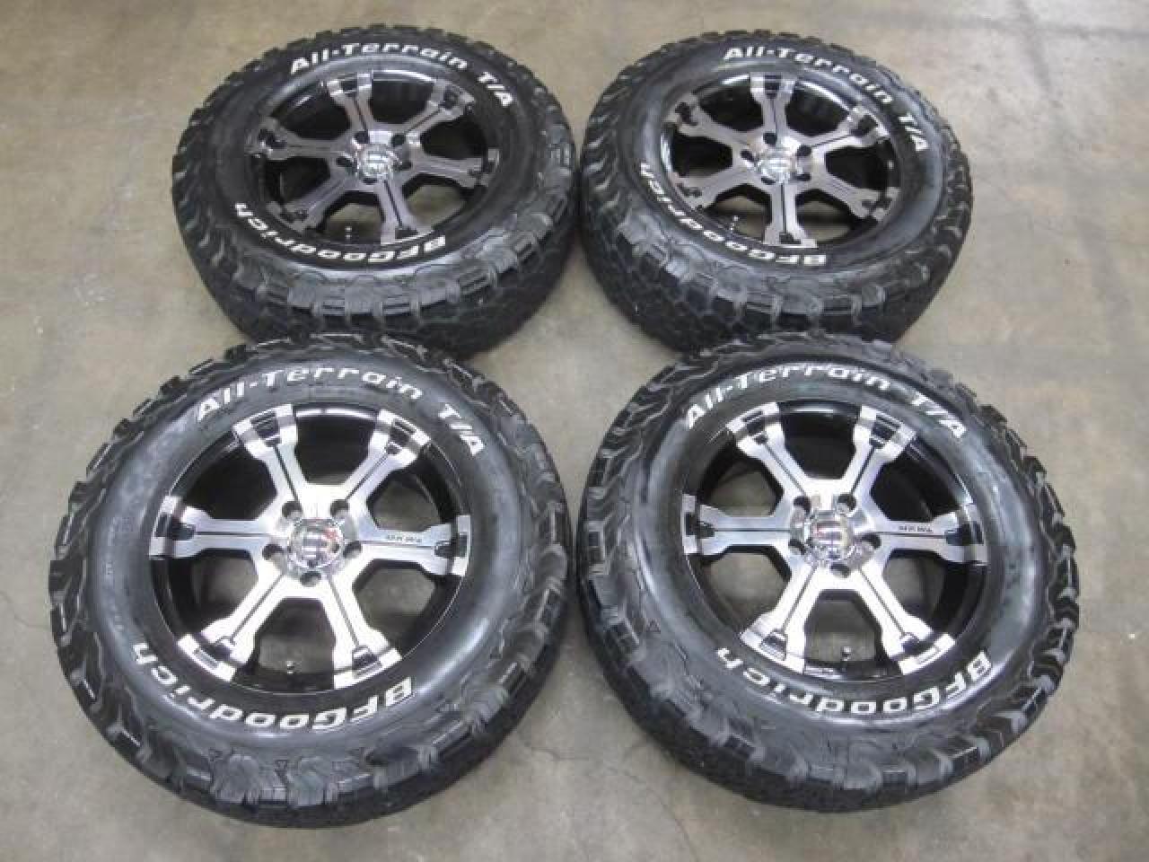 TRISTAR INTERNATIONAL(トライスターインターナショナル) MKW(エムケーダブリュー) MK-36 (16-18inch) + BFGoodrich(ビーエフグッドリッチ ...