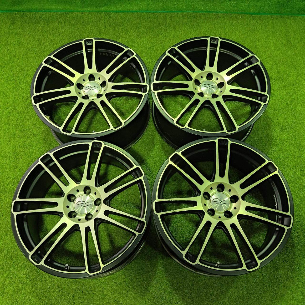 ☆2024.02値下げしました!! CEC WHEELS 2x7本スポーク マットブラック/ポリッシュ ホイールのみ | カー用品 アルミホイール 20インチホイールを通販で購入する | 中古 ...