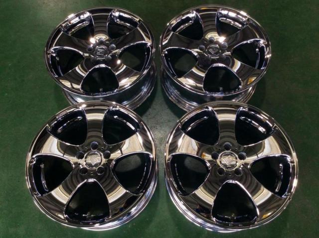 WORK(ワーク) LS(エルエス) 305 スーパークロームメッキ | 中古品 | アップガレージ 石川小松店 | カー用品 アルミホイール ...