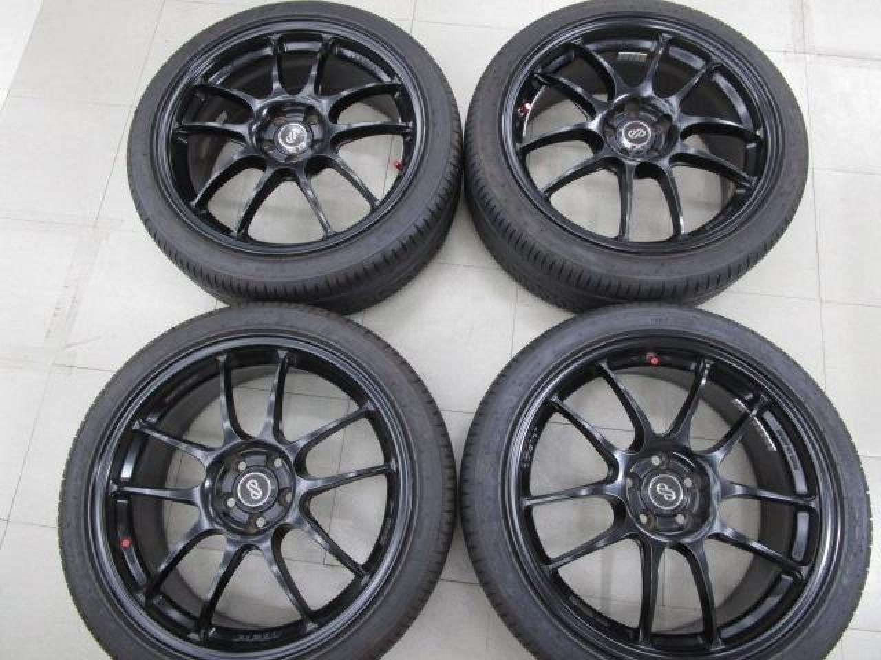 ENKEI PerformanceLine PF01 + NANKANG AS-1 | カー用品 タイヤホイールセット 18インチタイヤホイールセットを通販で購入する | 中古カー＆バイク用品 ...