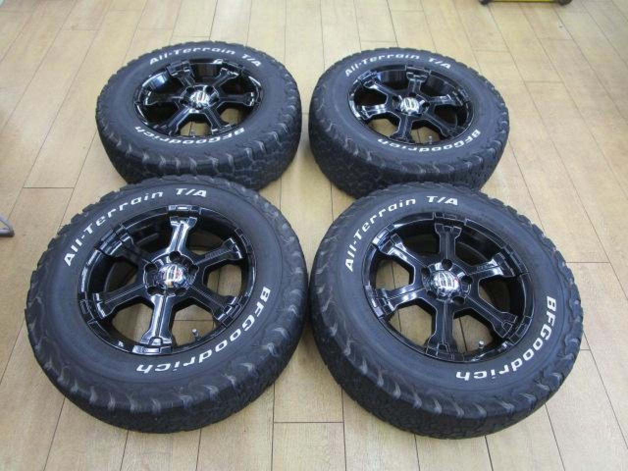 TRISTAR INTERNATIONAL MKW MK-36 +BFGoodrich All-Terrain T/A K02(2016年製造) | カー用品 タイヤホイールセット 16インチ ...