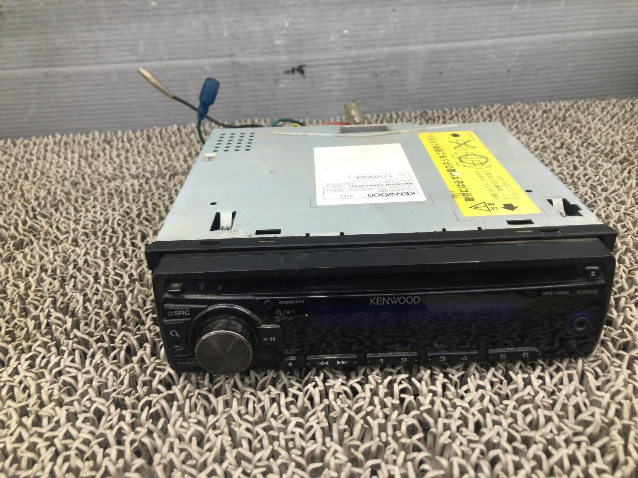 KENWOOD E262 | カー用品 ヘッドユニット CDチューナーを通販で購入する | 中古カー＆バイク用品の販売ならアップガレージ