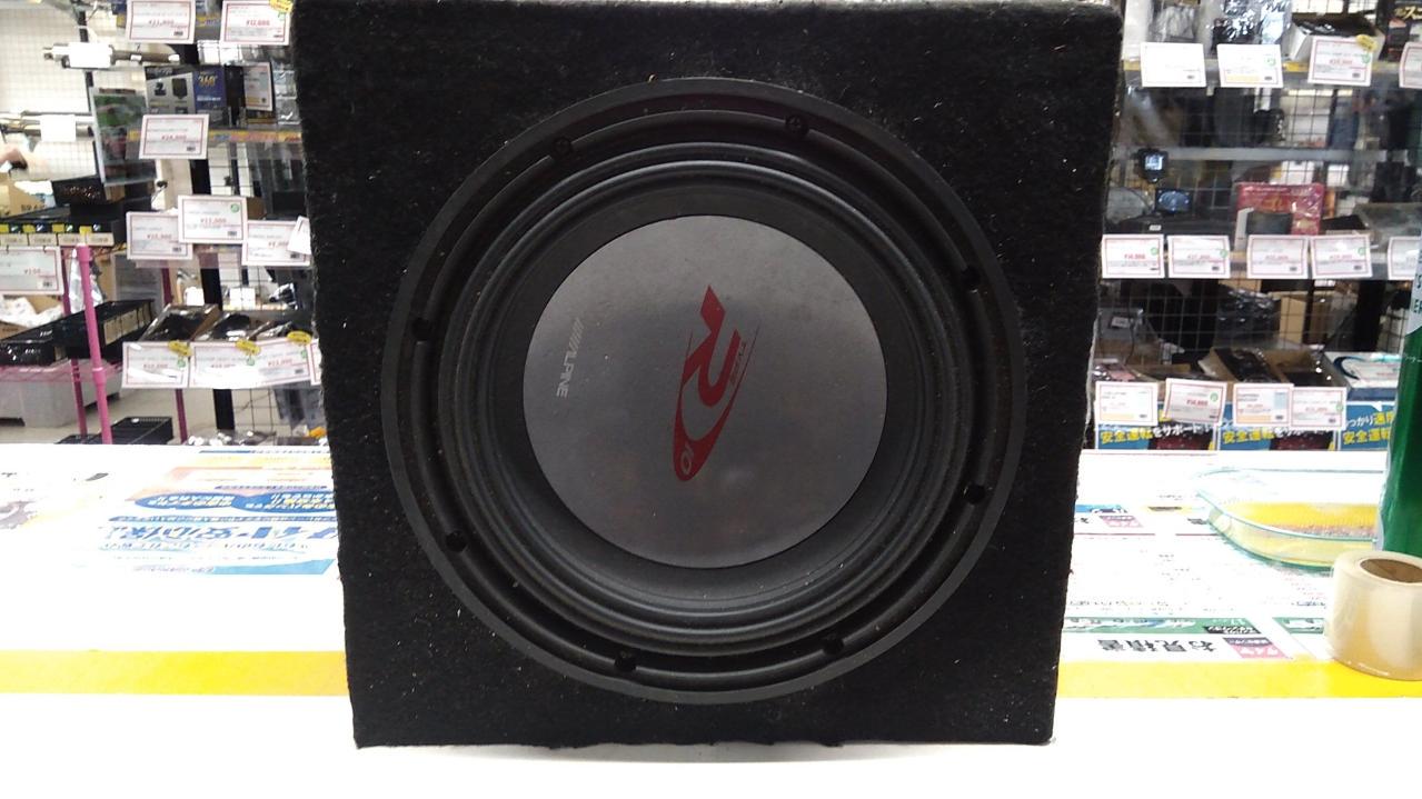 ALPINE TYPE R 10 サブウーハー BOX付 | カー用品 スピーカー サブウーハースピーカーBOX付を通販で購入する | 中古 ...