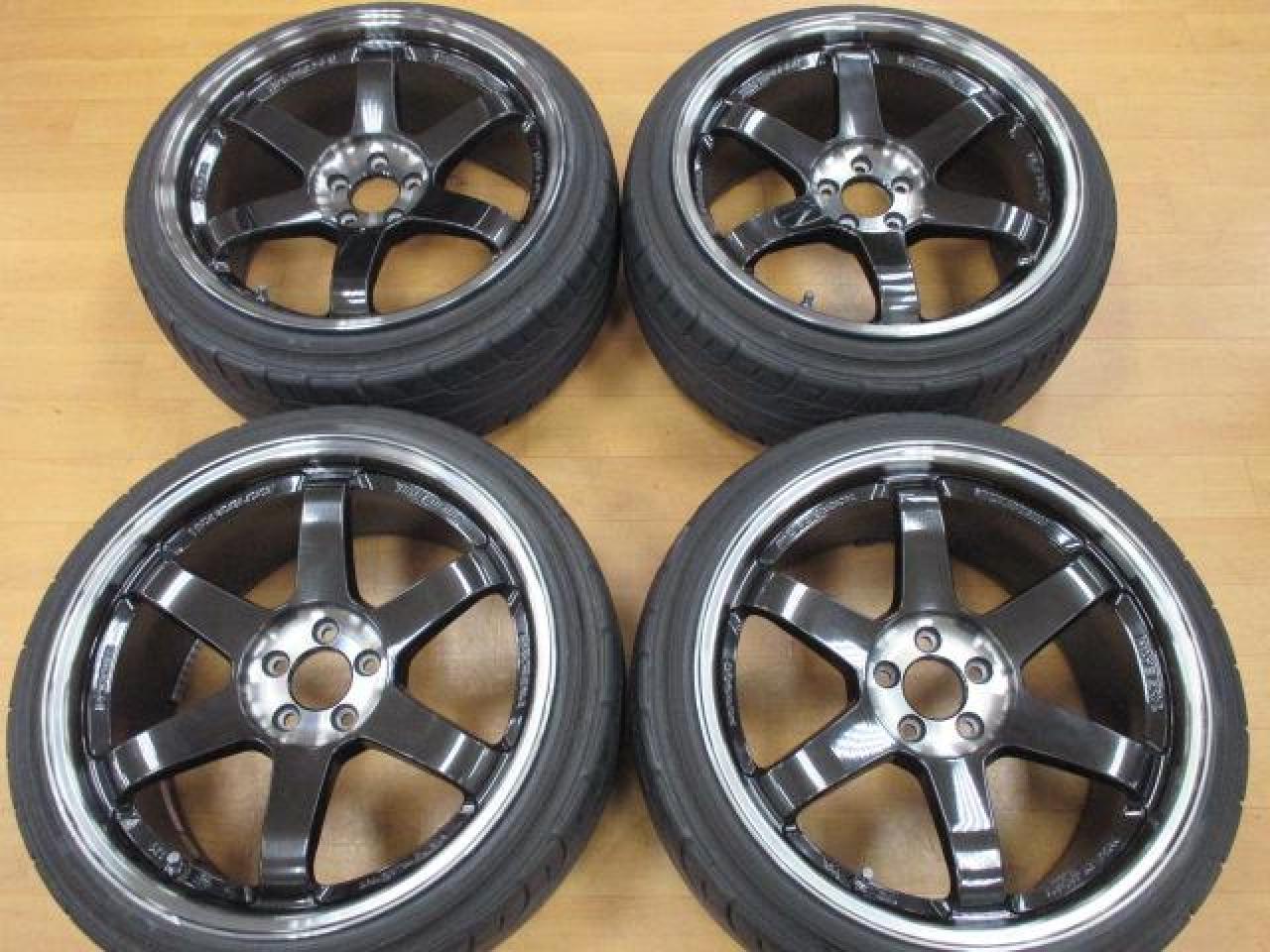 RAYS(レイズ) VOLK RACING(ボルク レーシング) TE37SL プレスドダブルブラック + DUNLOP DIREZZA DZ101(2019年製造) | カー用品 タイヤ ...