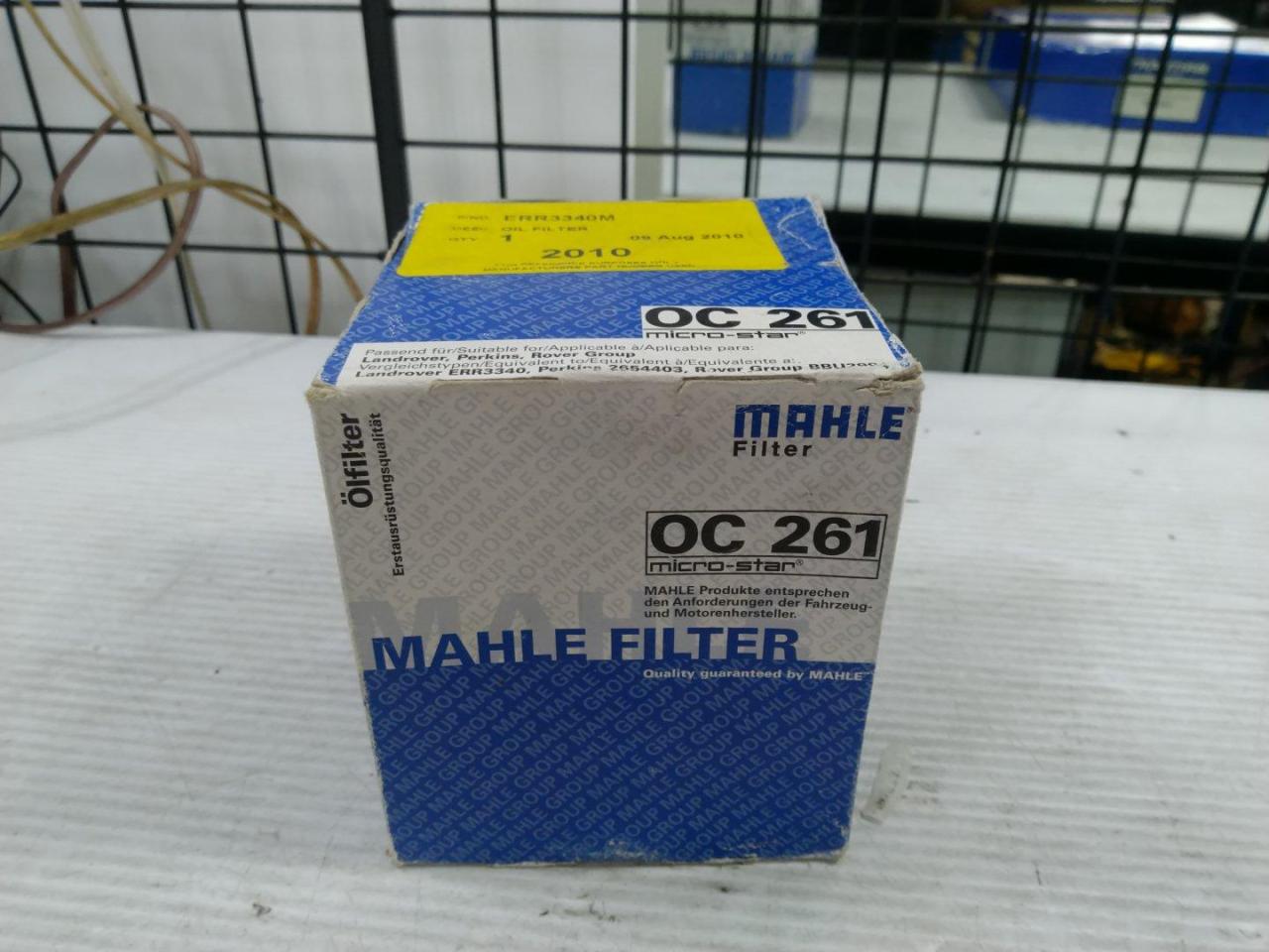 ★価格見直しました★MAHLE オイルフィルター OC 261 | 新古品 | アップガレージ 埼玉西浦和店 | カー用品 メンテナンス その ...
