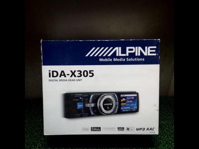 ALPINE iDA-X305S 【1DIN デジタルメディアヘッドユニット 2010年モデル】 | 新古品 | アップガレージ 越谷店 ...