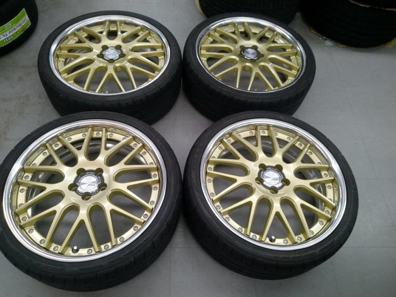 ★値下げしました!!★WORK LANVEC Lanvec LM1+NITTO NT555 G2 | カー用品 タイヤホイールセット 19インチタイヤホイールセットを通販で購入する | 中古 ...