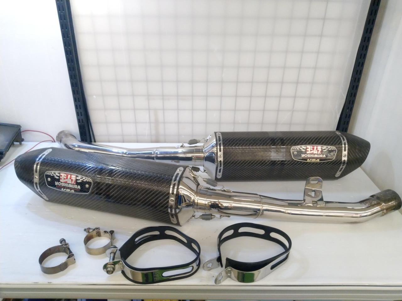 【ZX-14R】US YOSHIMURA ヨシムラ R-77 カーボン/カーボンエンド スリップオン★車検は通りませんが、爆音スタイル★ ...