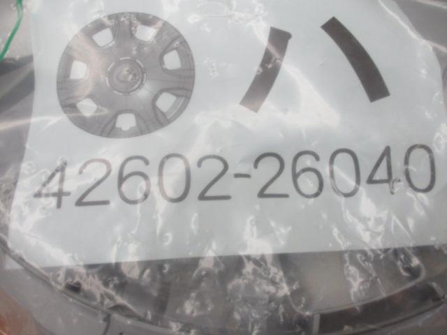 【トヨタ純正】200系 ハイエース 後期 純正 スチールホイール用キャップ 品番:42602-26040 | 新古品 | アップガレージ 小牧 ...