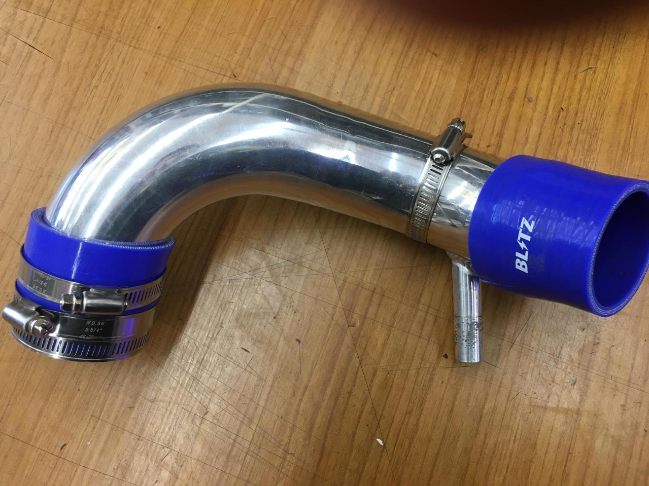 BLITZ SUCTION KITブルーシリコンホース | 中古品 | アップガレージ 盛岡インター店 | カー用品 吸気・排気系 その他吸気 ...