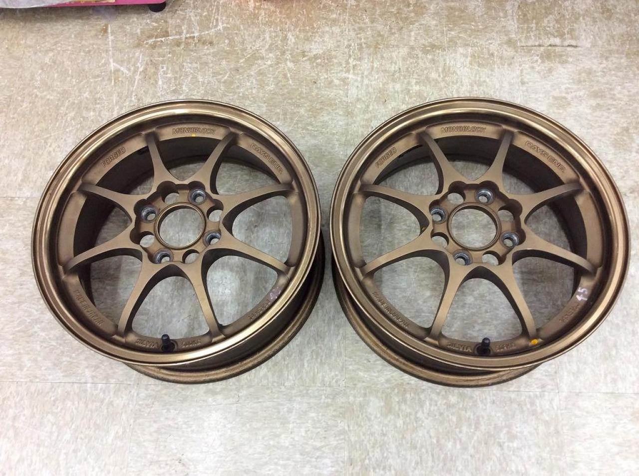 【2本セット】RAYS(レイズ)VOLK RACING(ボルク レーシング) CE28N 8SPOKE DESIGN ブロンズ | 中古品 | アップガレージ 石川小松店 | カー用品 アルミ ...
