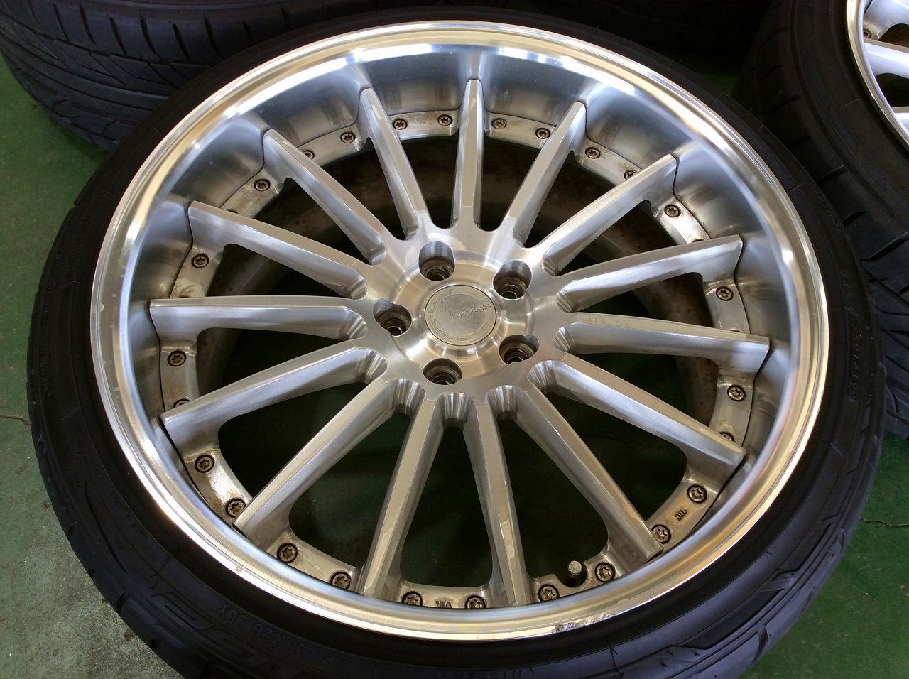 大幅値下げ 【WORK(ワーク)】GNOSIS GR(グノーシス ジーアール) 201+【NITTO】NT555 G2 245/35R20 ...