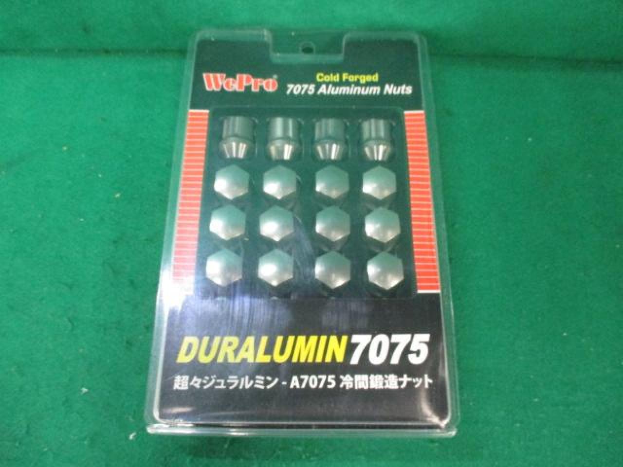 WePro 7075アルミナット【M12xP1.25】 | 中古品 | アップガレージ 埼玉東松山店 | カー用品 タイヤホイール関連 取付ナットを通販で購入する | 中古カー＆バイク用品の ...
