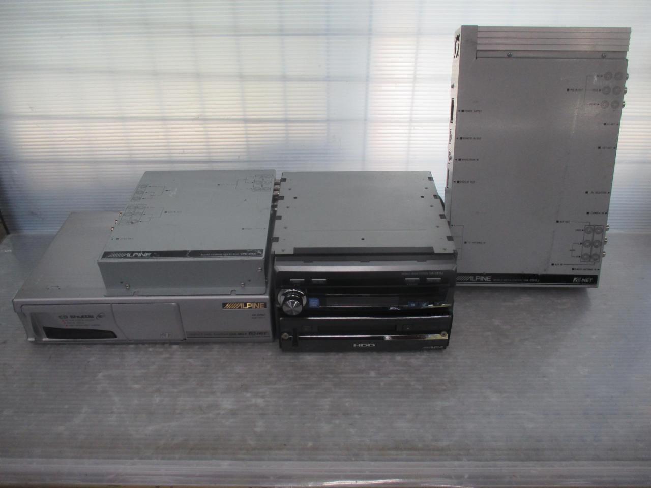 ALPINE(アルパイン) INA-HD55(NVA-HD55+IVA-D310J)+CDチェンジャ(CHA-S624)♪2004年モデル ...