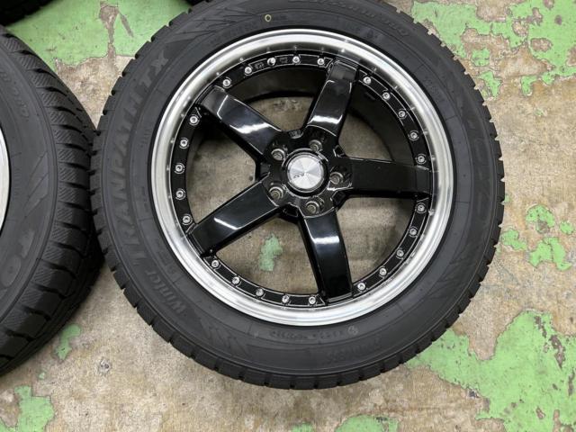 【BADX(バドックス)】632 LOXARNY(ロクサーニ) ｸﾞﾗｽﾀｰﾌｧｲﾌﾞ+ TOYO WINTER TRANPATH TX 4本ｾｯﾄ | カー用品 スタッドレスタイヤホイール ...