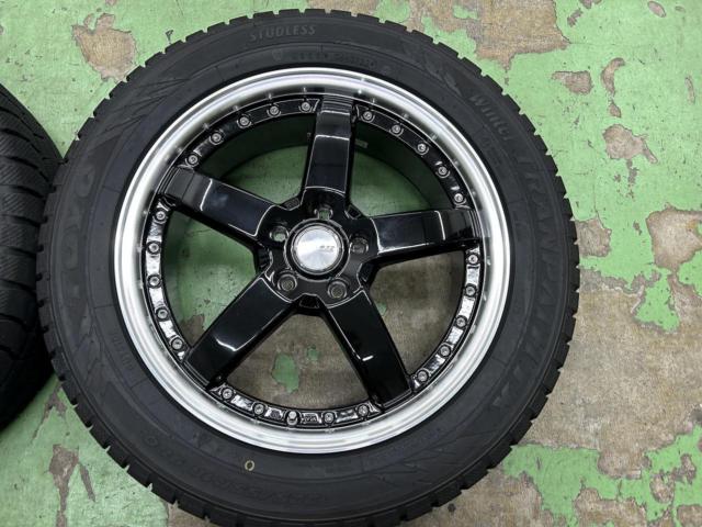 【BADX(バドックス)】632 LOXARNY(ロクサーニ) ｸﾞﾗｽﾀｰﾌｧｲﾌﾞ+ TOYO WINTER TRANPATH TX 4本ｾｯﾄ | カー用品 スタッドレスタイヤホイール ...