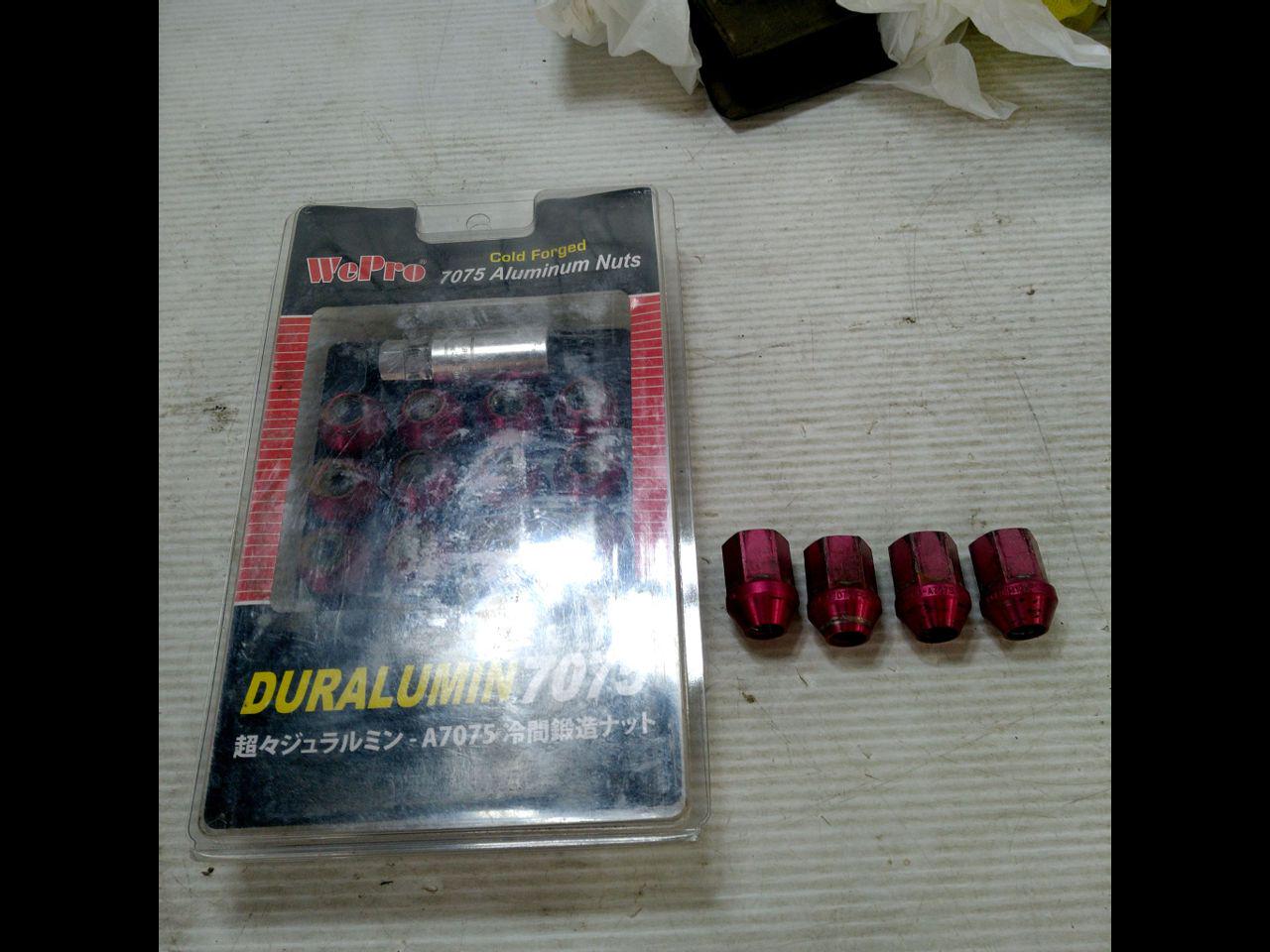 WePro 7075アルミニウムナット 超々ジュラルミン 冷間鍛造ナット M12xP1.5 21HEX | カー用品 タイヤホイール関連 取付ナットを通販で購入する | 中古カー＆バイク用品の ...