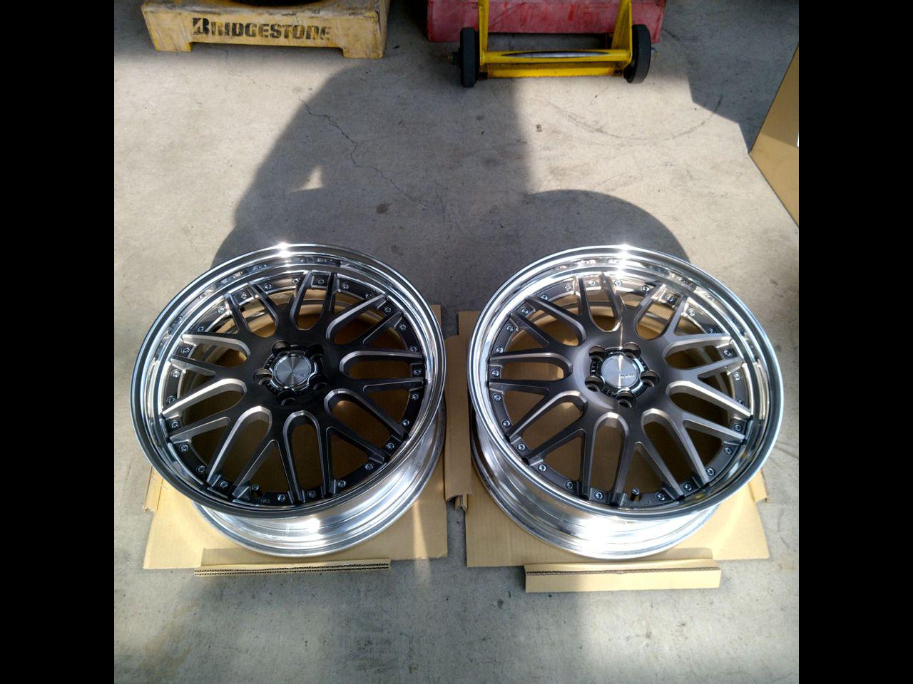 【2本セット】 WORK LANVEC Lanvec LM1 ★価格見直しました!★ | カー用品 アルミホイール 19インチホイールを通販で購入する | 中古カー＆バイク用品の販売ならアップガレージ