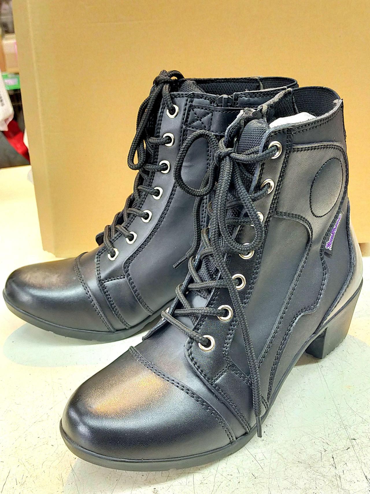 DAMMFLAPPER(ダムフラッパー) CINDY-BOOTS(シンディブーツ) 【24.5cm】 | バイク用品 ブーツ・シューズ ライディングブーツ・シューズ(二輪)を通販で購入する ...