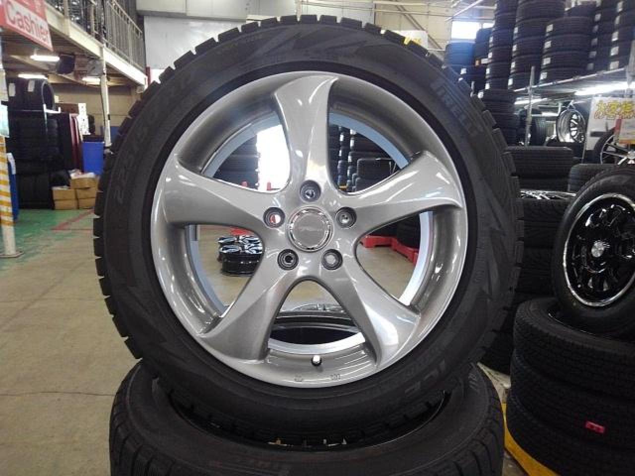 BRIDGESTONE TOP RUN + PIRELLI ICE ASIMMETRICO | カー用品 スタッドレスタイヤホイールセット ...