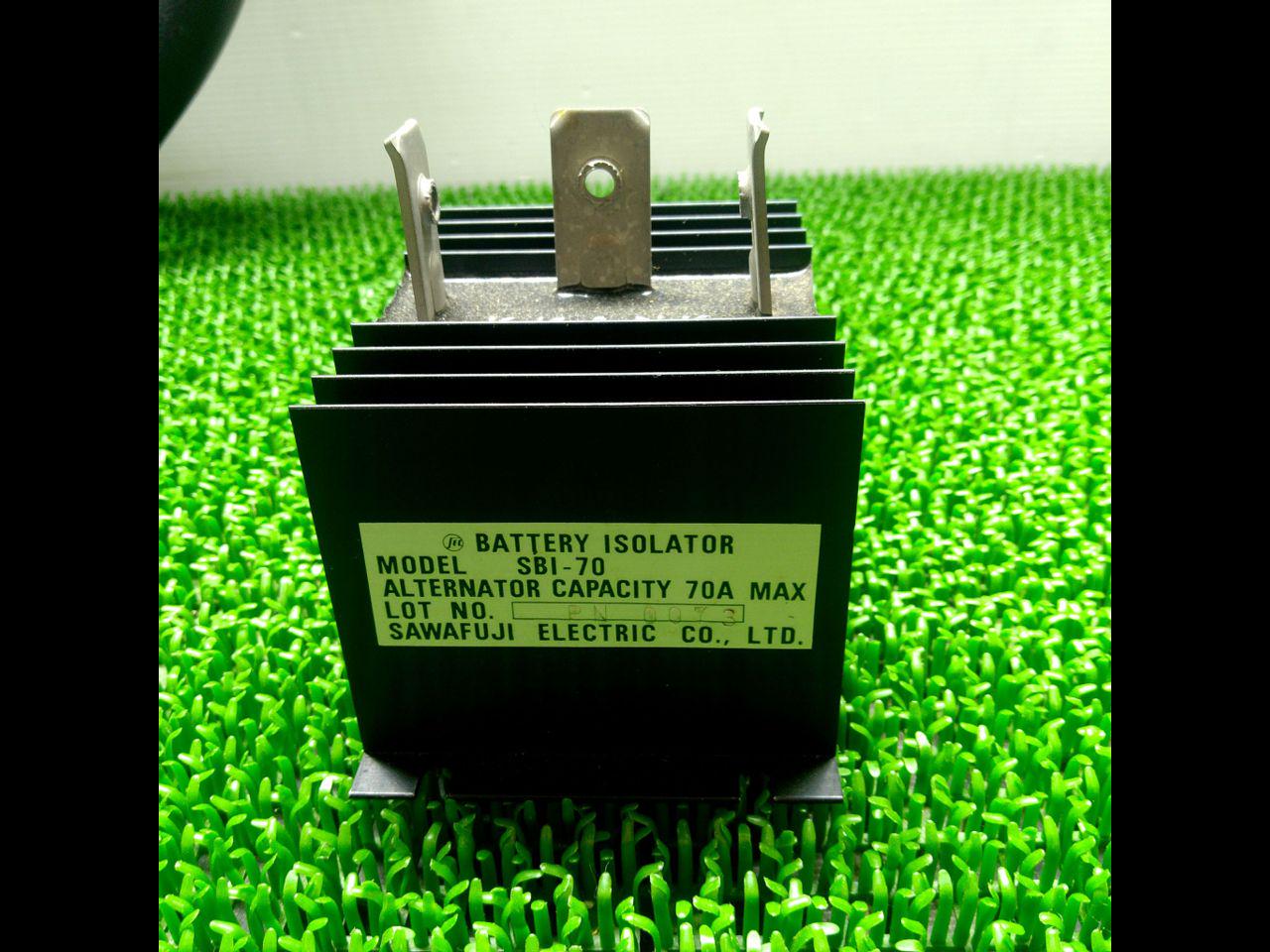 ★8月のお値下げ品!!★ 澤藤電機株式会社 バッテリ･アイソレータ SBI-70 | カー用品 電装系 その他電装系を通販で購入する | 中古 ...