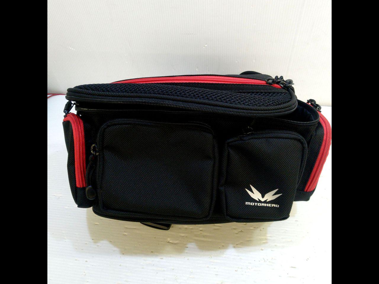 【サイズフリー】MOTORHEAD(モーターヘッド) 2ポケット ウエストバッグ/MH54-1607【容量4L】 | バイク用品 ツーリング ...