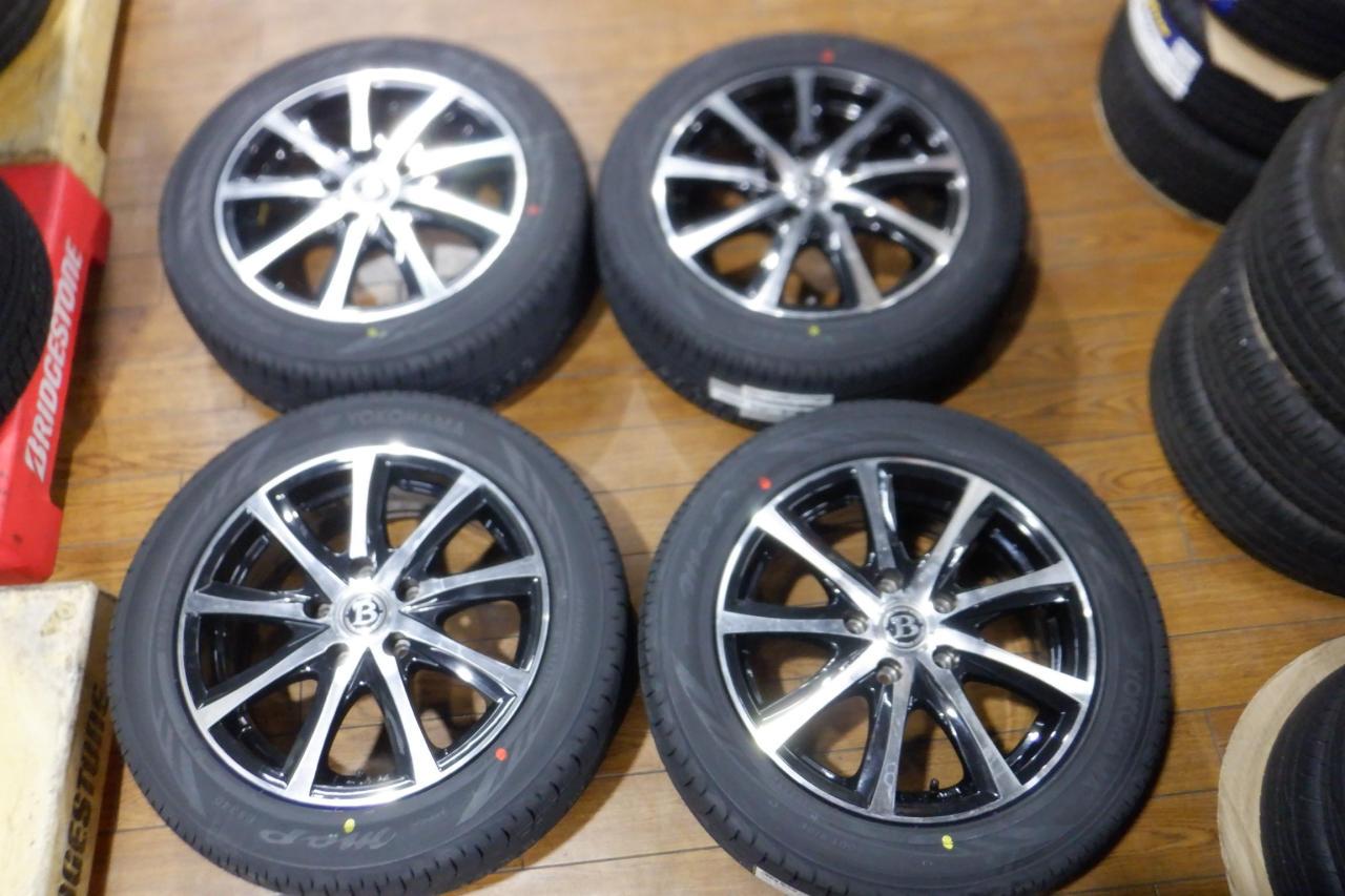 国産新品特価タイヤ付き WINNING STREET WHEELS スポークホイール + YOKOHAMA(ヨコハマ) DNA map ...