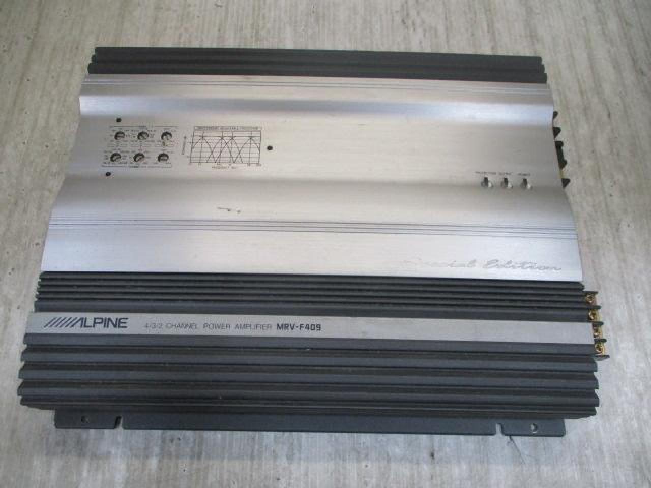 ALPINE MRV-F409 | カー用品 アンプを通販で購入する | 中古カー＆バイク用品の販売ならアップガレージ