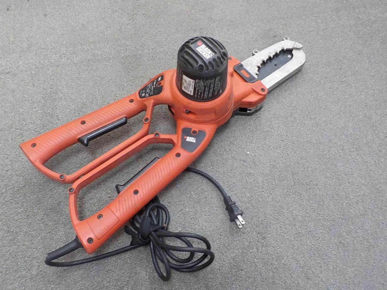 BLACK&DECKER LP1000-JP 枝切りチェーンソー | 中古品 | アップガレージ 埼玉大宮店 | 総合リユース 切断機 ...