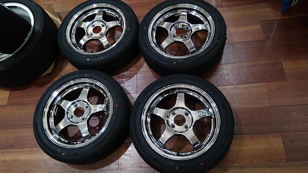 TANABE SSR INTEGRAL GT2 + KENDA KR23A☆新品タイヤ付き☆ | 中古品 | アップガレージ 徳島店 | カー ...